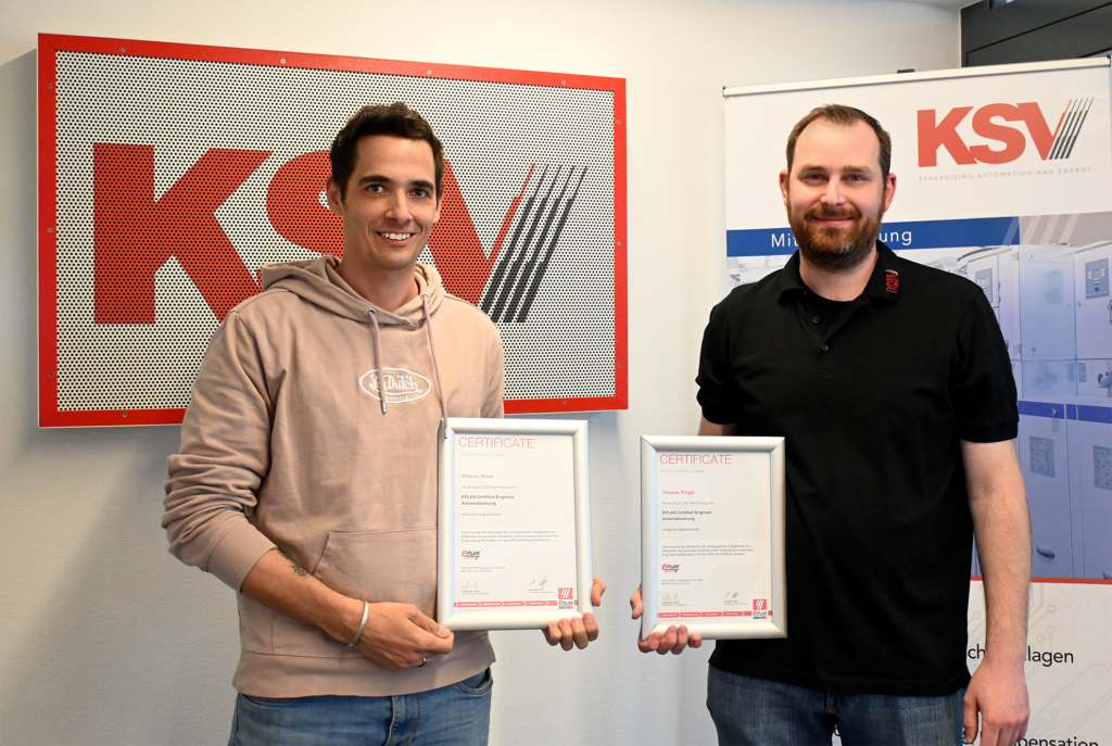 Successful Eplan qualification – KSV